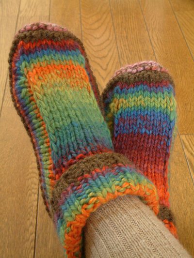 Non-Felted Slippers – Pattern Street